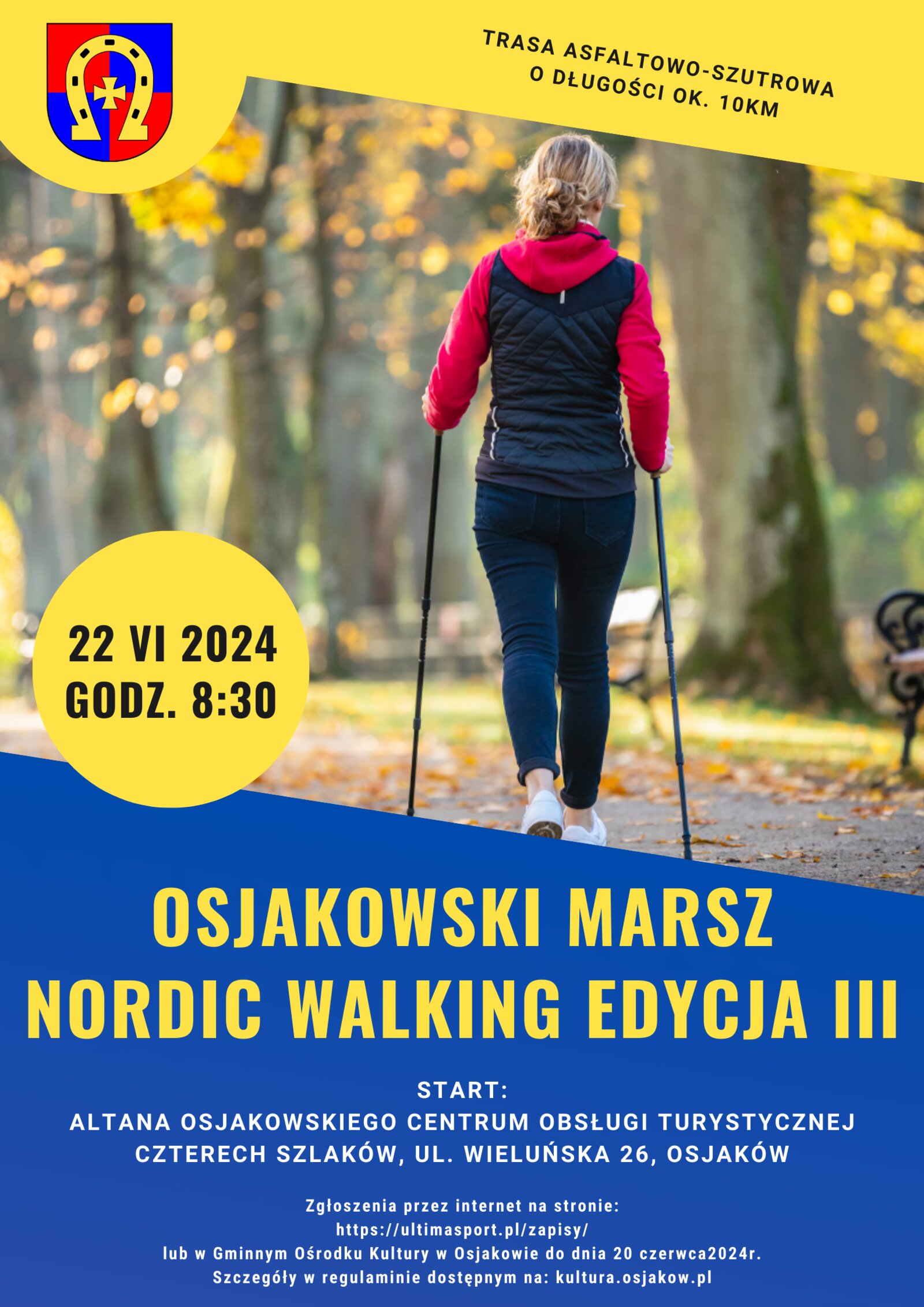 Osjakowski Marsz Nordic Walking Edycja III | Kocham Wieluń: wiadomości i ciekawostki z Wielunia ...